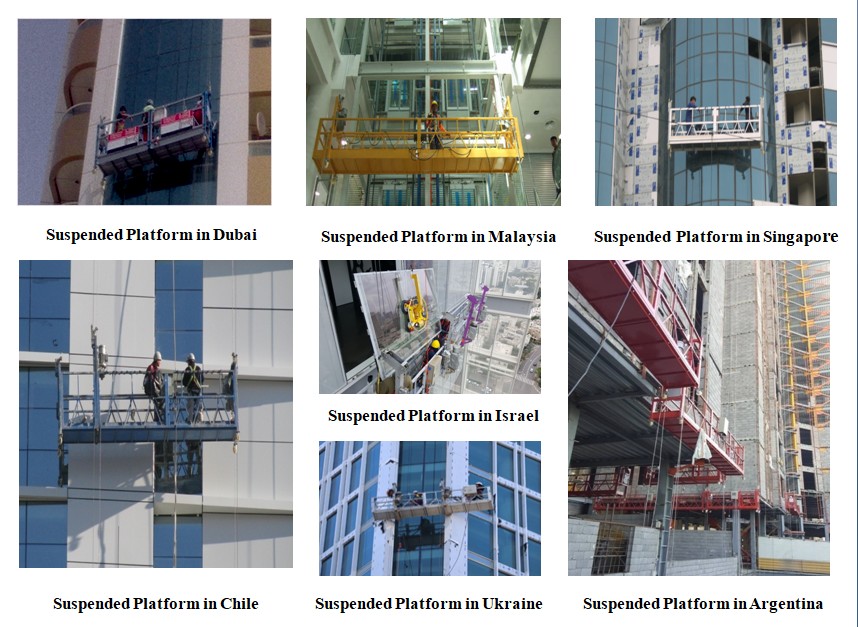 Suspended Platform Projects Overseas
